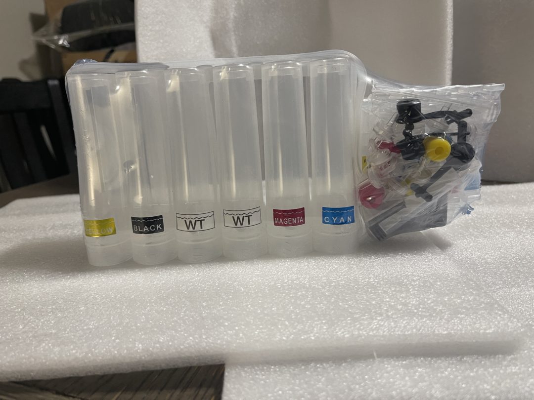 R1390 DTF Bulk CISS Ink System With Tanks No Chips Needed ...